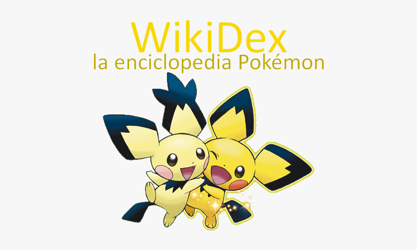 Logo Wikidex - Pokemon Pichu, HD Png Download , Transparent Png Image ...
