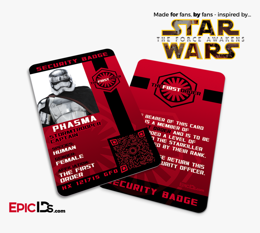 Transparent Captain Phasma Png - Star Wars: The Force Awakens, Png ...