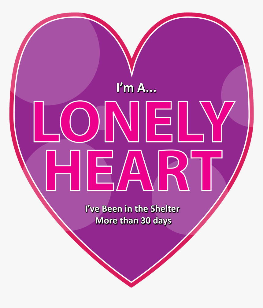 I M Lonely Heart Pic Share On Facebook - Heart, HD Png Download ...