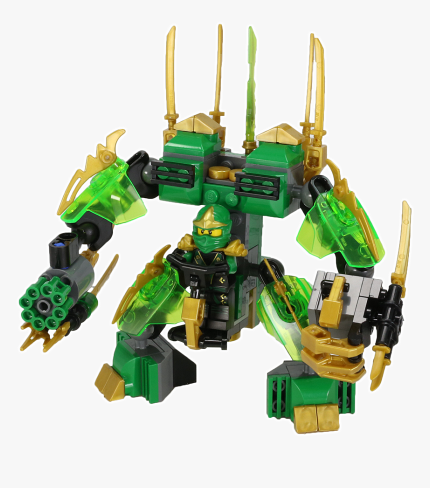 Lego Ninjago Green Mech Png Download Ninjago Lloyd Lego Ninjago Robot ...