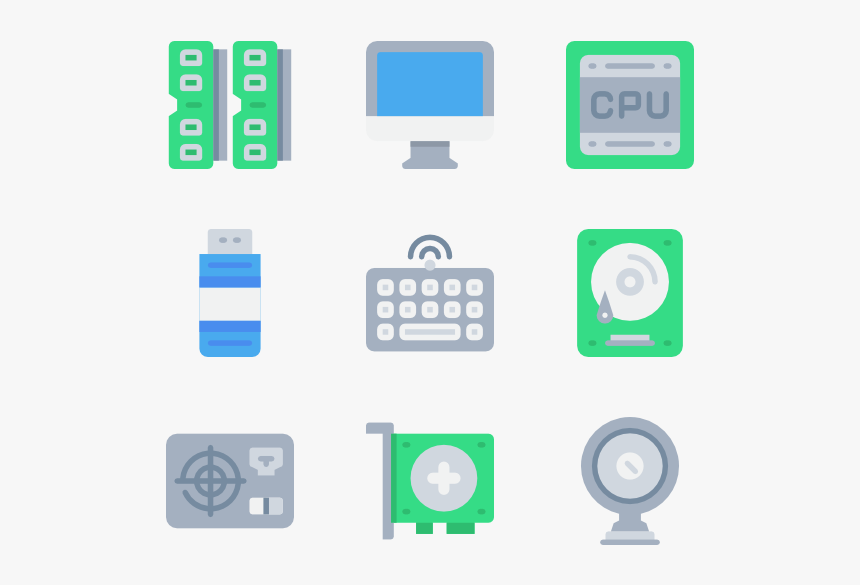 Computer Hardware - Circle, HD Png Download , Transparent Png Image ...
