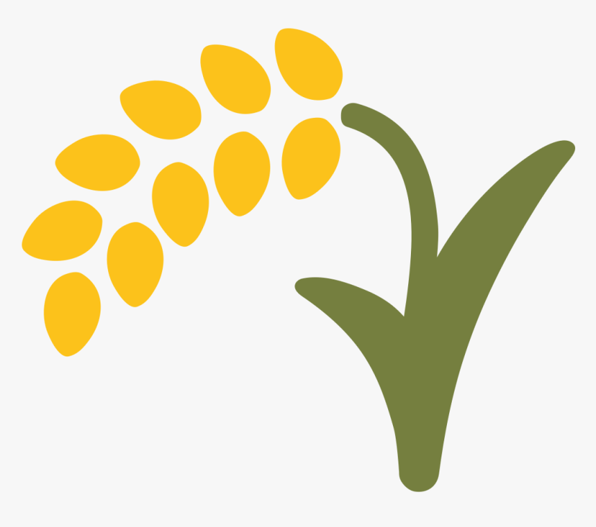 Rice Plant Icon Png Clipart , Png Download - Rice Symbol Png ...