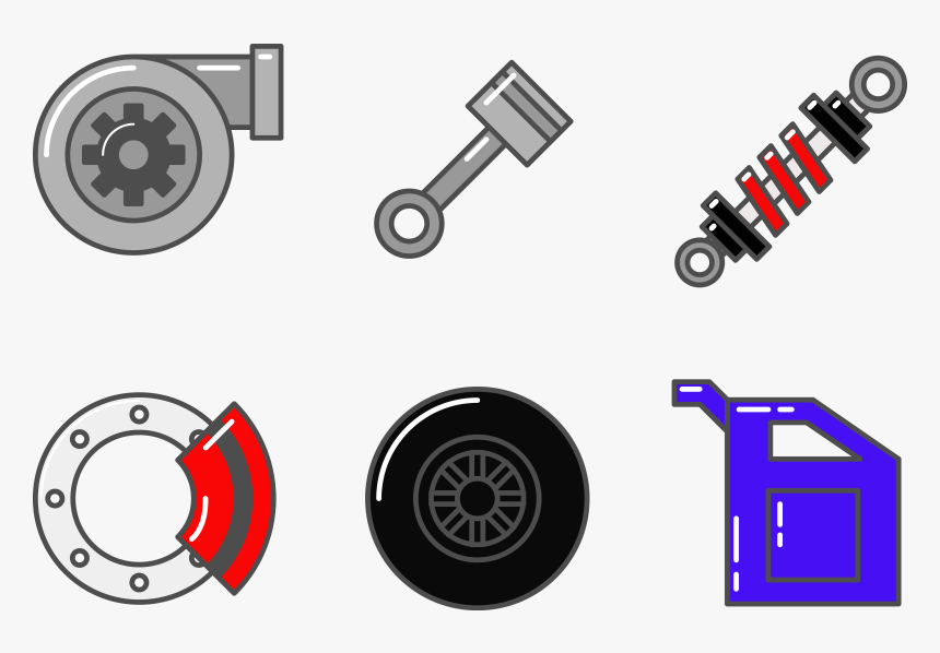 Free Car Parts Vector, HD Png Download , Transparent Png Image - PNGitem