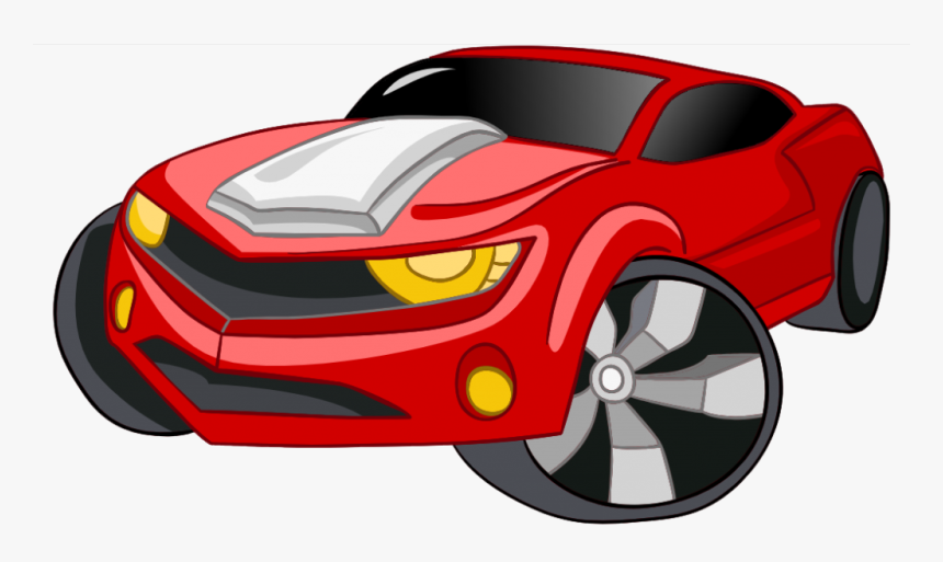 Cartoon Racing Car, HD Png Download , Transparent Png Image - PNGitem