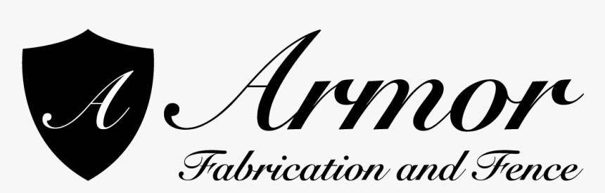 Armor Fabrication And Fence Logo - Calligraphy, HD Png Download ...