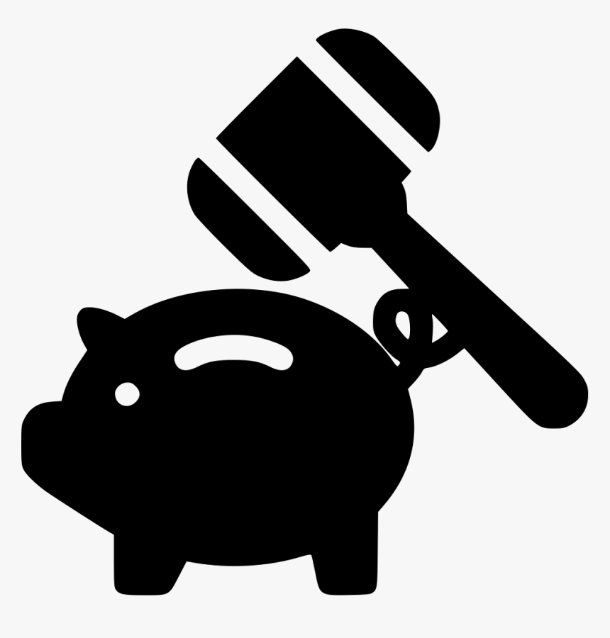 Break Piggy Bank - Breaking The Bank Cartoon, HD Png Download ...