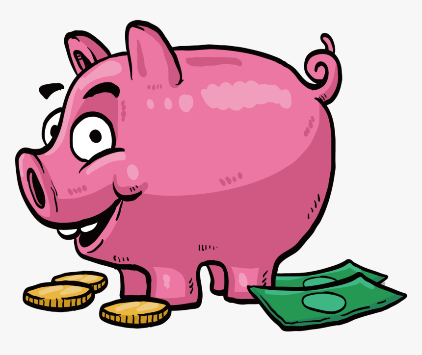 Bank Clip Money - Saving Money Clip Art, HD Png Download , Transparent ...