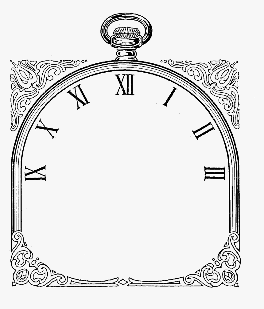 Clock Frame Png, Transparent Png , Transparent Png Image - PNGitem