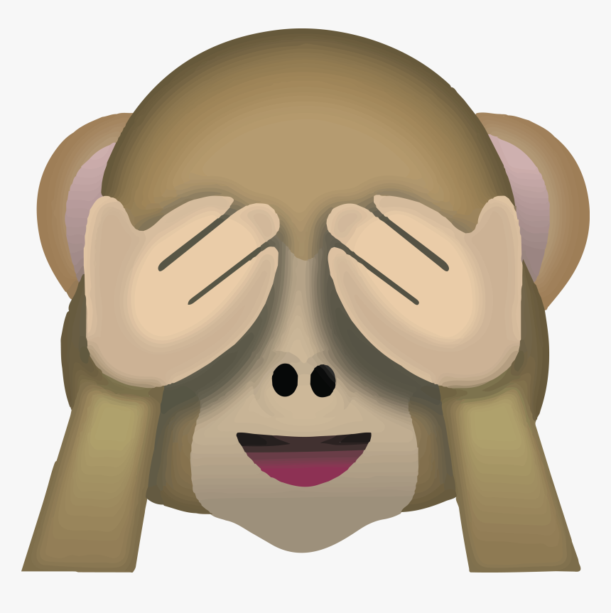 Monkey Of Sticker T-shirt Poo Pile Blushing Clipart - Monkey Emoji See ...