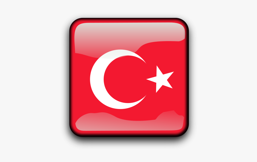 Turkey Tr Flag Png Clip Arts - English Turkish Translation, Transparent ...