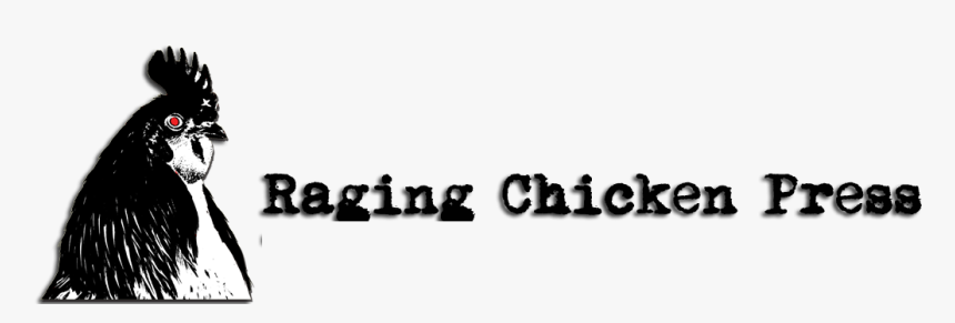 Cropped Raging Chicken Head New Layout Header - Monochrome, HD Png ...