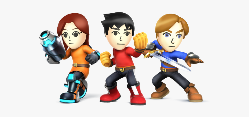 Mii Fighters - Mii Smash Wii U, HD Png Download , Transparent Png Image ...