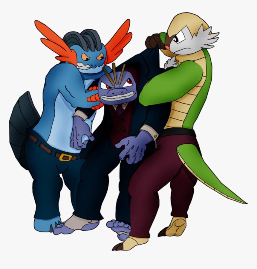 Machoke As Tarzan 3 Transparent Background By Pokemon - Pokemon Machoke ...