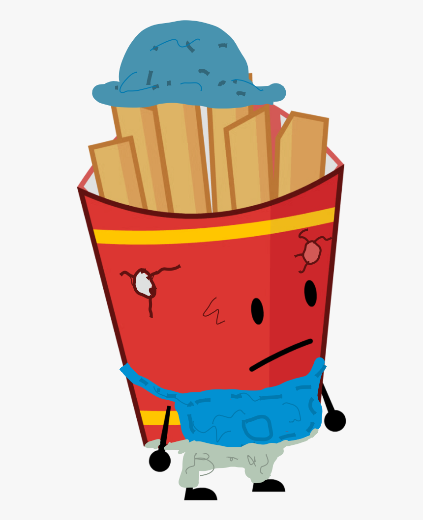 Scarecrow Fries - Battle For Dream Island Fries, HD Png Download ...