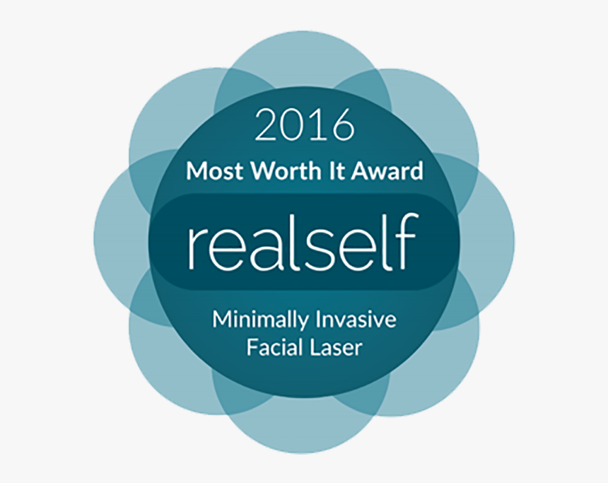 Realself Most Worth It Award - Realself Award Cellfina, HD Png Download ...
