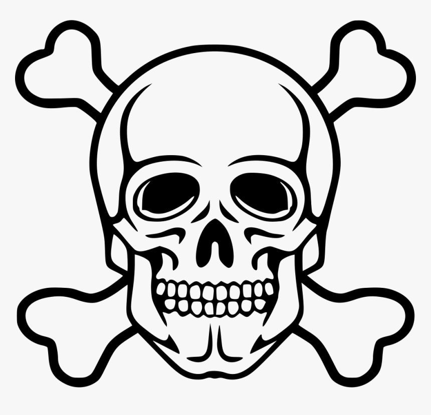 Transparent Skull Clipart Free - Death Png File, Png Download ...