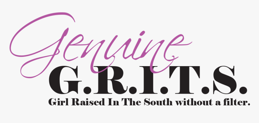 Genuine Grits - Calligraphy, HD Png Download , Transparent Png Image ...