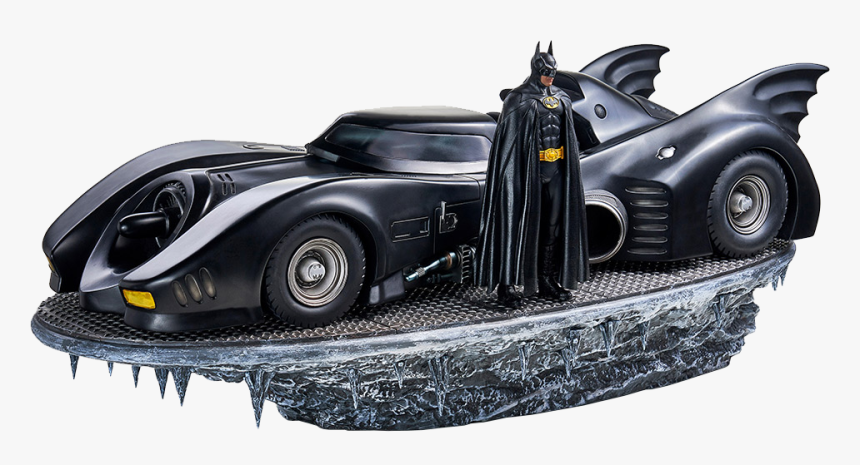 Iron Studios Batman Batmobile, HD Png Download , Transparent Png Image ...