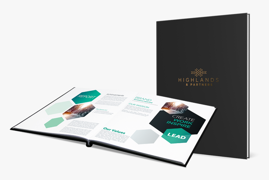 Hardcover Vpaper - Brochure, HD Png Download , Transparent Png Image ...