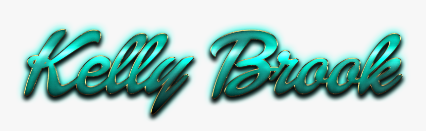 Kelly Brook Name Logo Png - Emblem, Transparent Png , Transparent Png ...