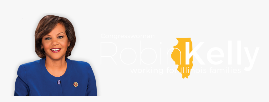 Robin Kelly Logo - Congresswoman Robin Kelly, HD Png Download ...