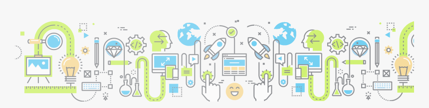 Web Development Process Banner, HD Png Download , Transparent Png Image ...
