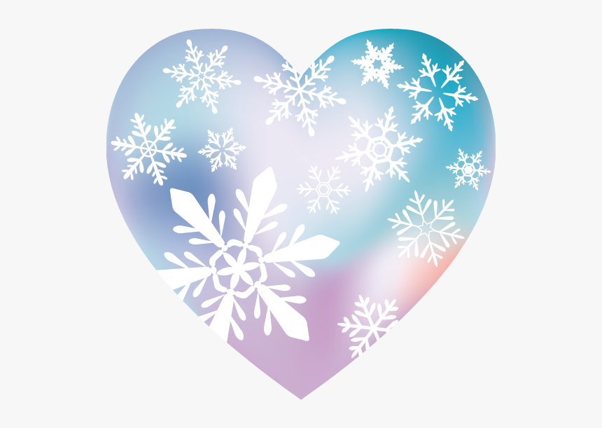 Transparent Heart Snowflake, HD Png Download , Transparent Png Image - PNGitem