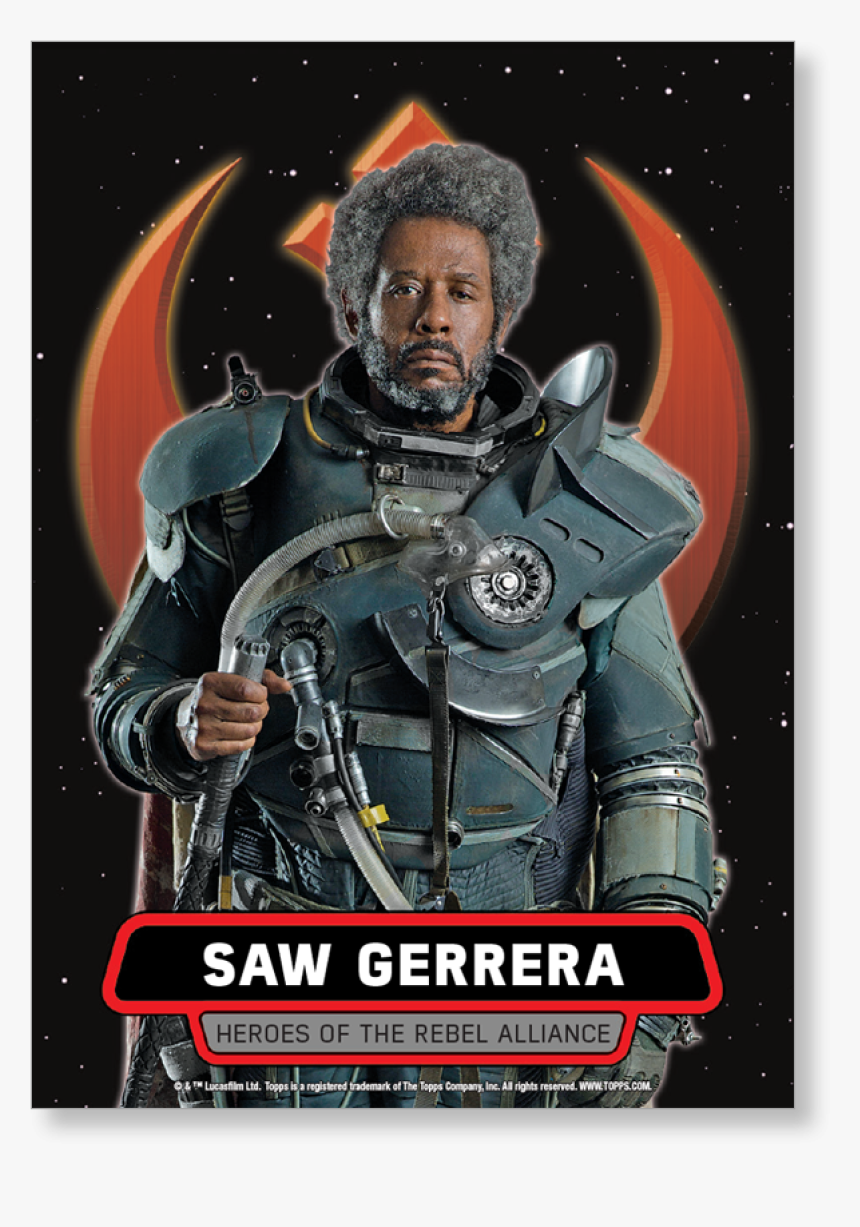 Saw Gerrera Png - Action Figure, Transparent Png , Transparent Png ...