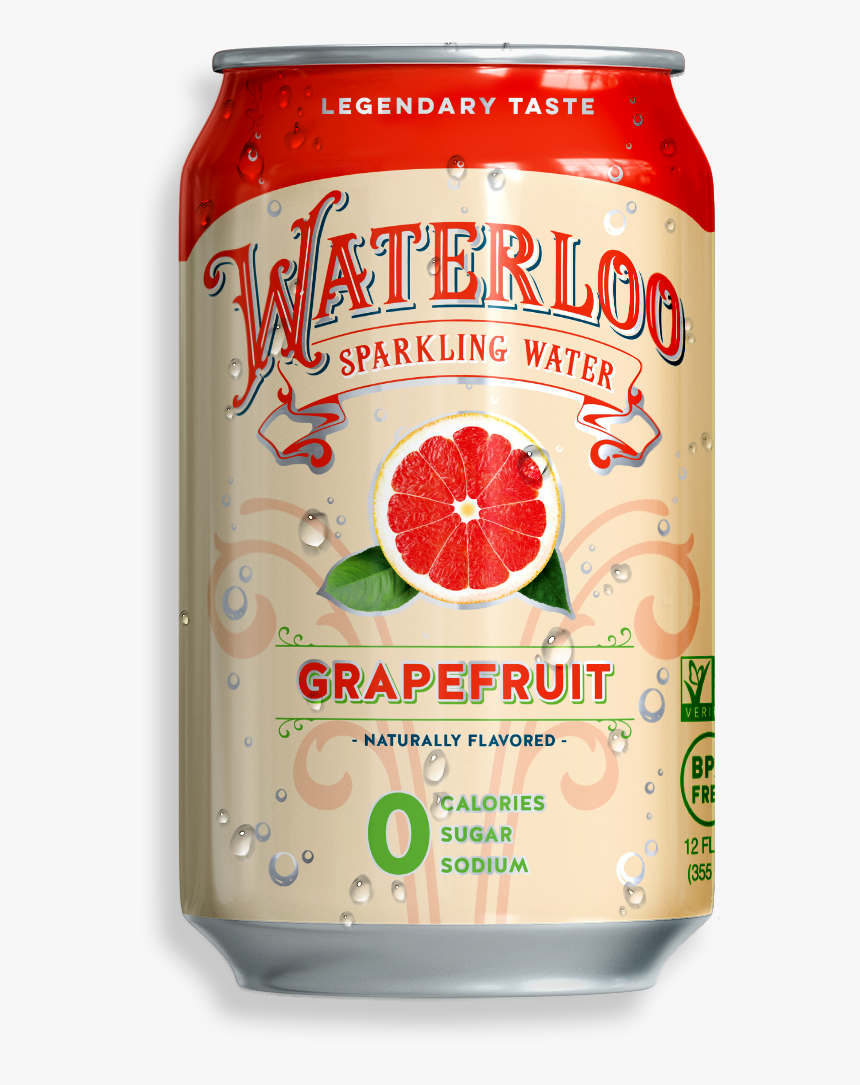 Can Grapefruit - Waterloo Sparkling Water, HD Png Download , Transparent Png Image - PNGitem
