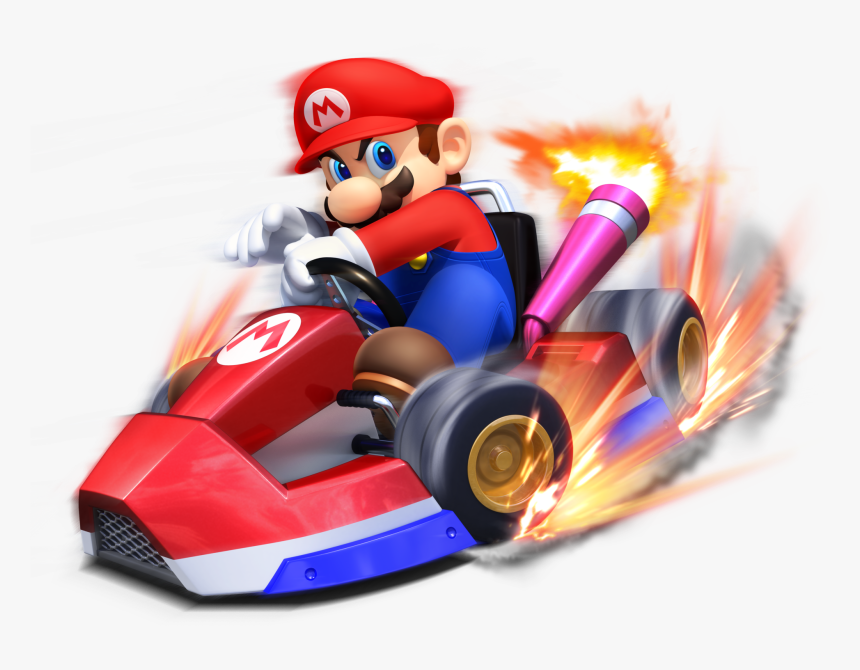 Mario In Kart, HD Png Download , Transparent Png Image - PNGitem
