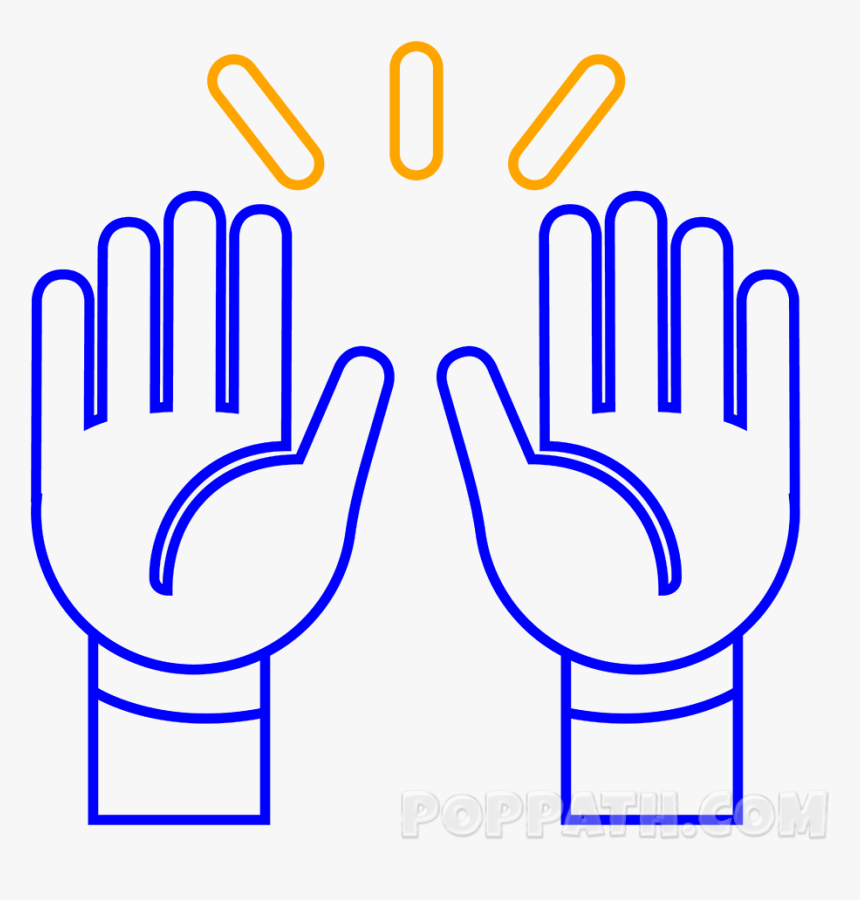 Praise Hands Emoji Png, Transparent Png , Transparent Png Image - PNGitem