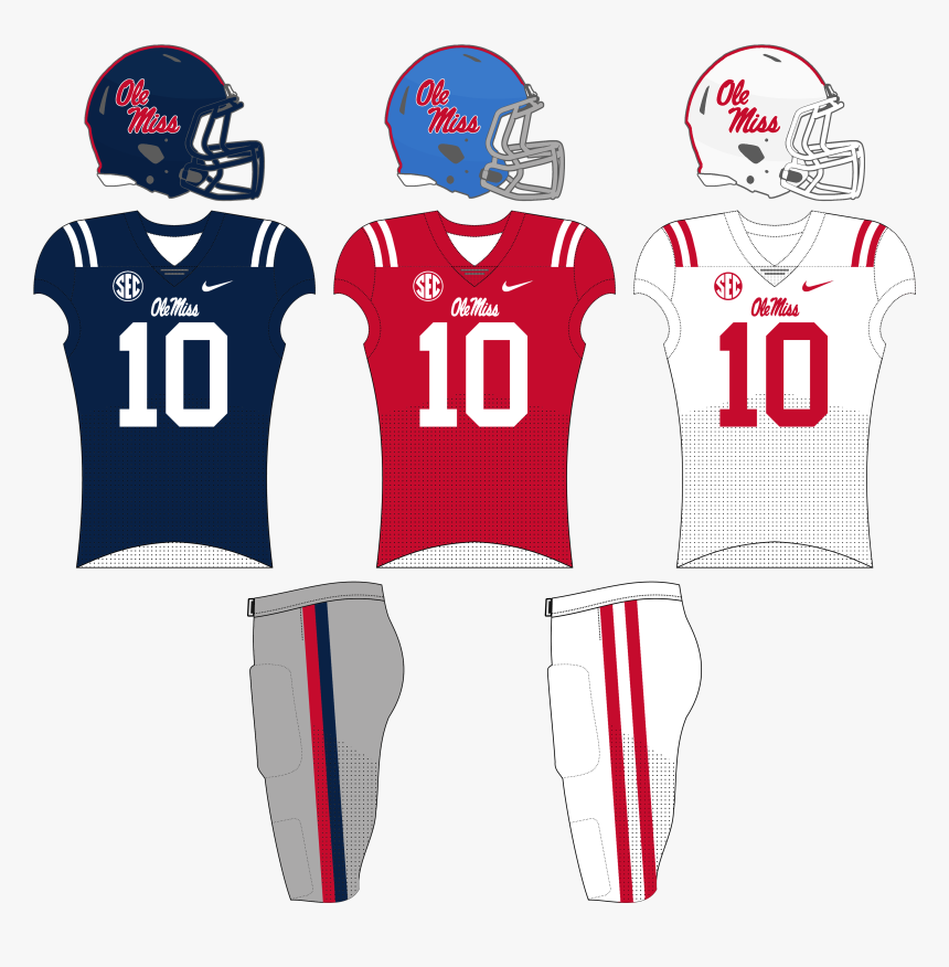 Olemiss Fb Unis 18 - Ole Miss Football Jersey 2018, HD Png Download ...
