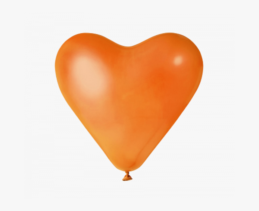 Orange Balloons Png Svg Stock - Heart, Transparent Png , Transparent ...