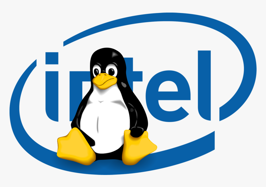 Intel Logo Linux - Linux, HD Png Download , Transparent Png Image - PNGitem