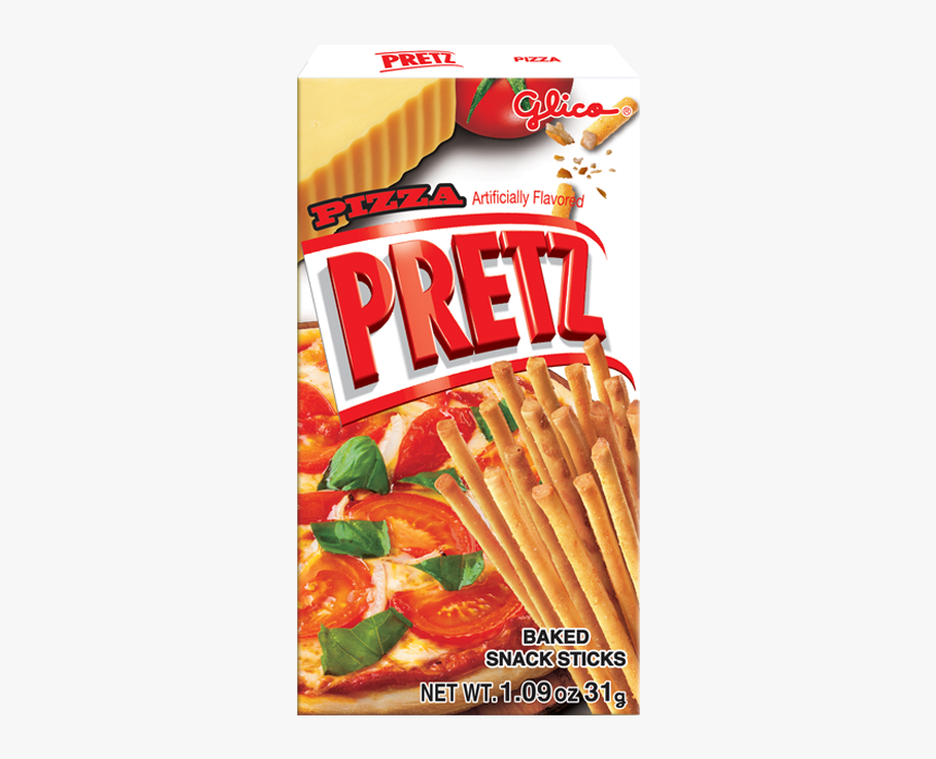 Glico Pretz Pizza, HD Png Download , Transparent Png Image - PNGitem