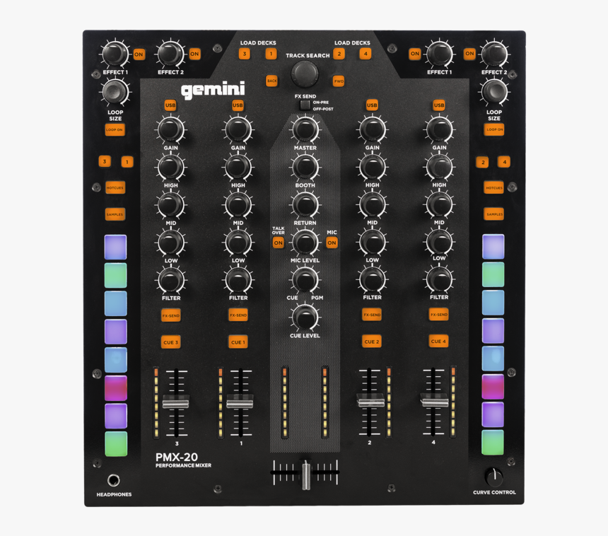 Trigger The Ultimate Dj In You - Gemini Pmx 20 Mixer, HD Png Download ...