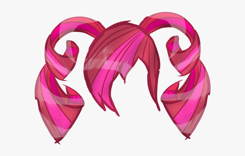 Anime Wig - Illustration, HD Png Download , Transparent Png Image - PNGitem