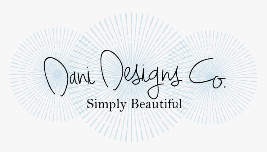 Dani Designs Co - Calligraphy, HD Png Download , Transparent Png Image ...