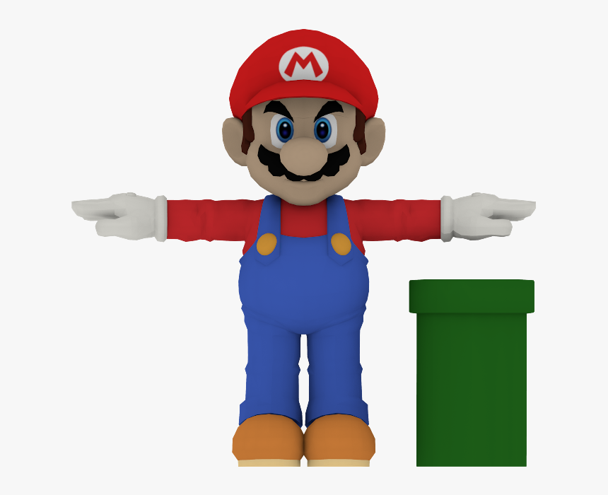 Download Zip Archive - Super Smash Bros Mario Model, HD Png Download ...