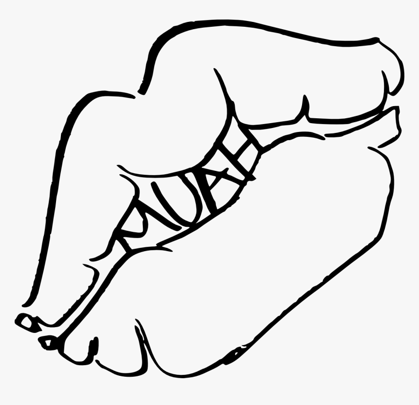 Graffiti Lips Easy Drawing | Lipstutorial.org