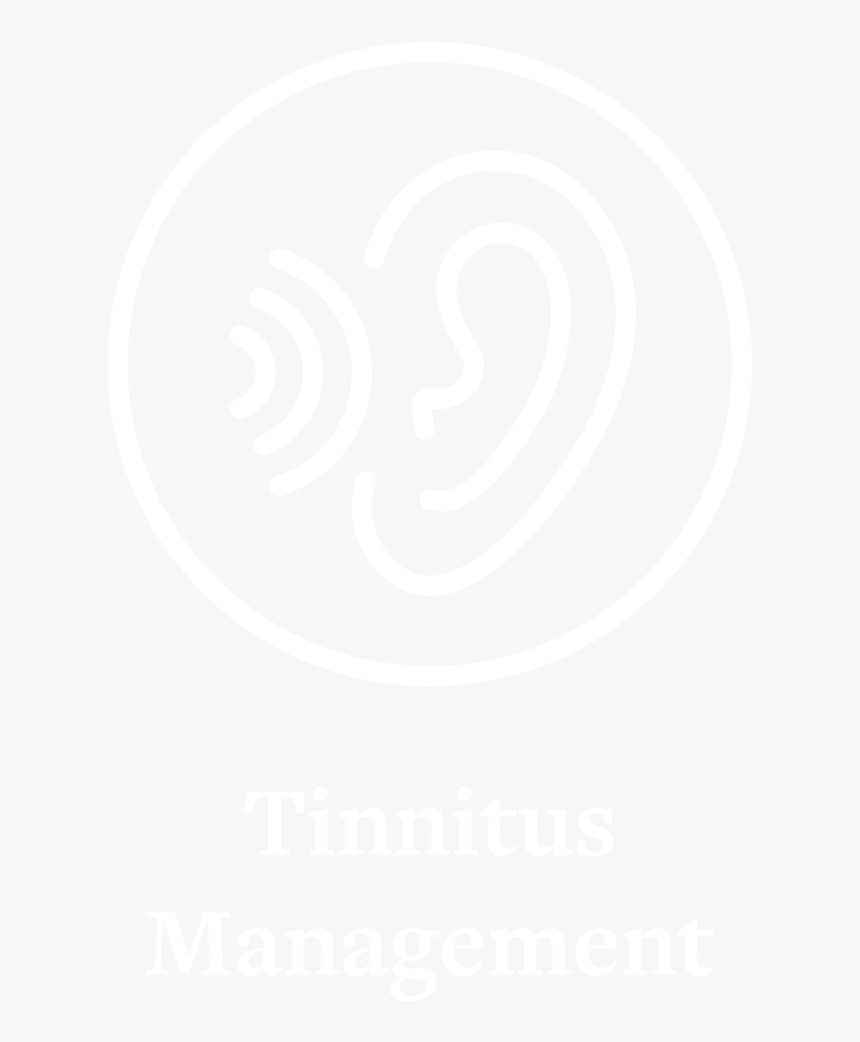 Tinnitus Management Circle Icon White Outline - Poster, HD Png Download ...