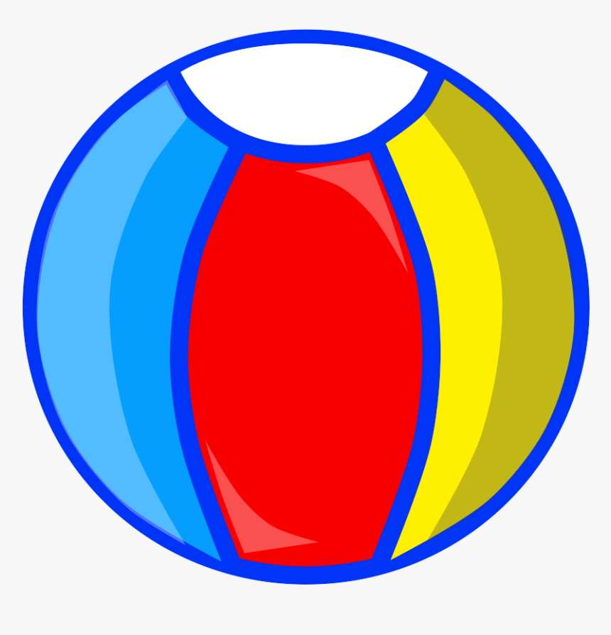 Beachball Clipart Circle Object - Strive For The Million Beach Ball, HD ...