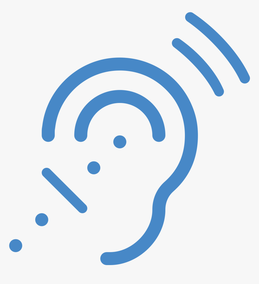 Ear Icon Png - Transparent Background Ear Icon Png, Png Download ...