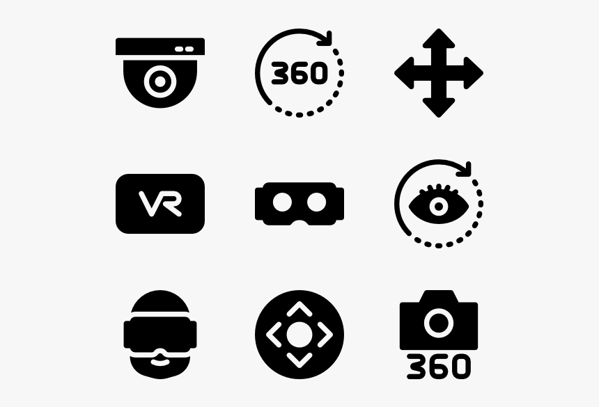 Icons Free Vector - Film Reel Icons Png, Transparent Png , Transparent ...