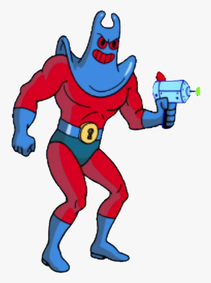 Man Ray Is The Second Major Archenemy Of Mermaid Man - Mantarraya De ...