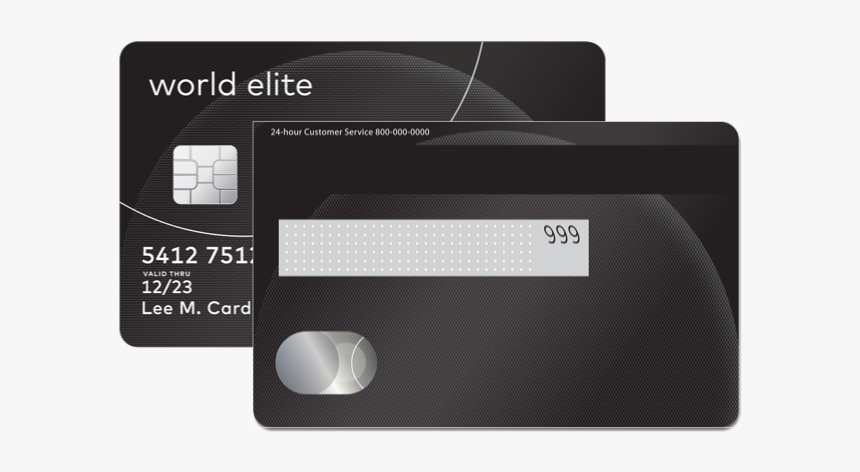Mastercard World Elite Example, HD Png Download , Transparent Png Image ...