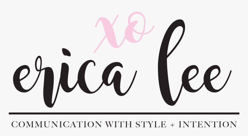 Erica Lee Xo - Calligraphy, HD Png Download , Transparent Png Image ...