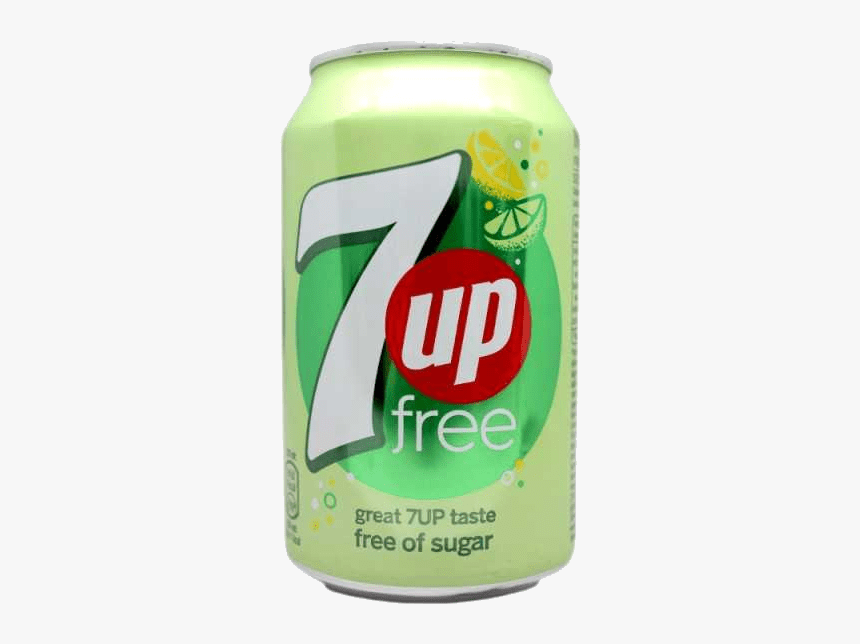 7up Free 33cl Can - 7up Sugar Free Can, HD Png Download , Transparent ...