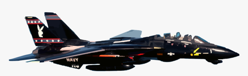 Vector Jet Air Force Plane - F 14 Tomcat Png, Transparent Png ...