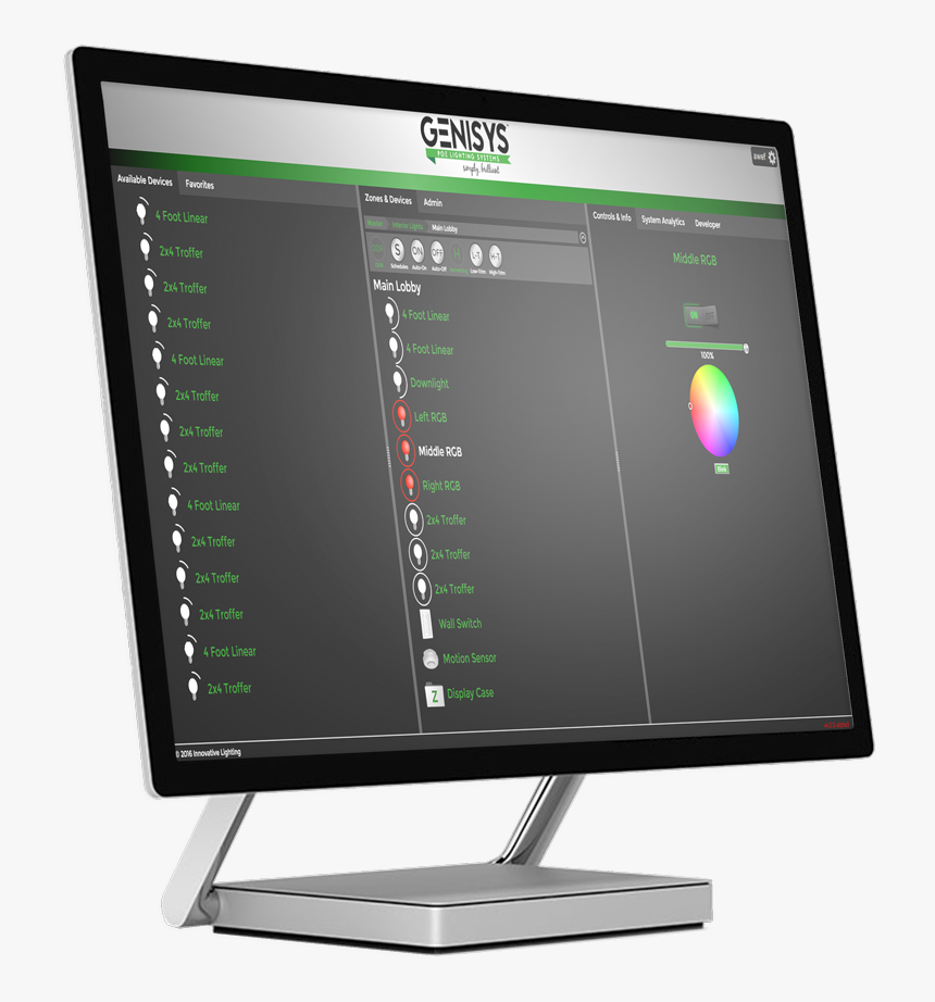 Genisys Gui On Surface Studio - Microsoft Surface Animation, HD Png ...